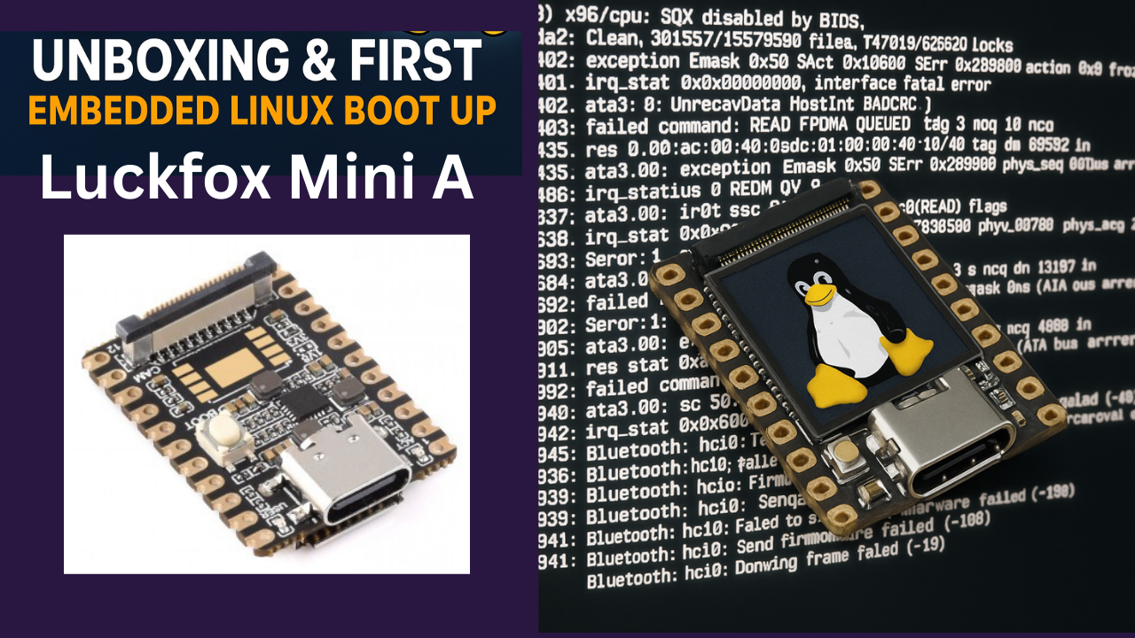 🚀 Embedded Linux Boot-up on LuckFox - embitude.in